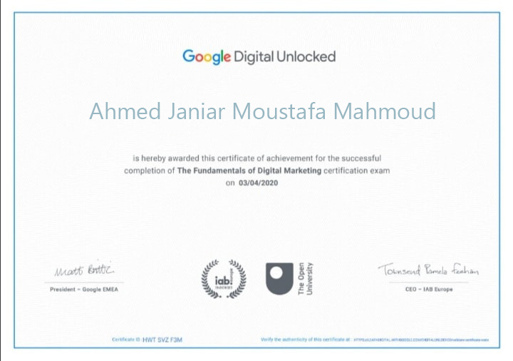 Ahmed Janiar – Blue Bear | LinkedIn