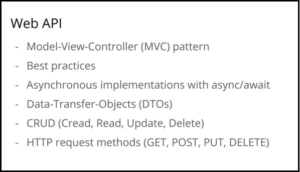 Core 3 1 Web Api And Entity Framework Core Jumpstart