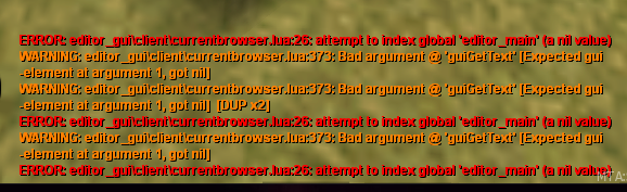 Gui Editor Errors Scripting Multi Theft Auto Forums